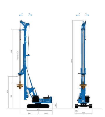 Bored pile machine SOILMEC SR80-C - Đuafat
